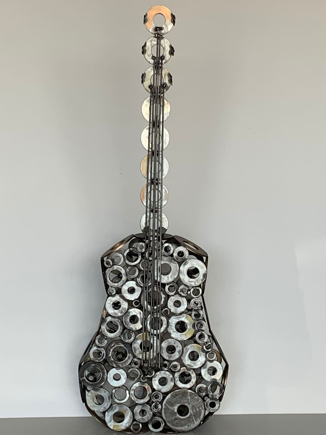 Custom Industrial Metal Guitar - Etsy
