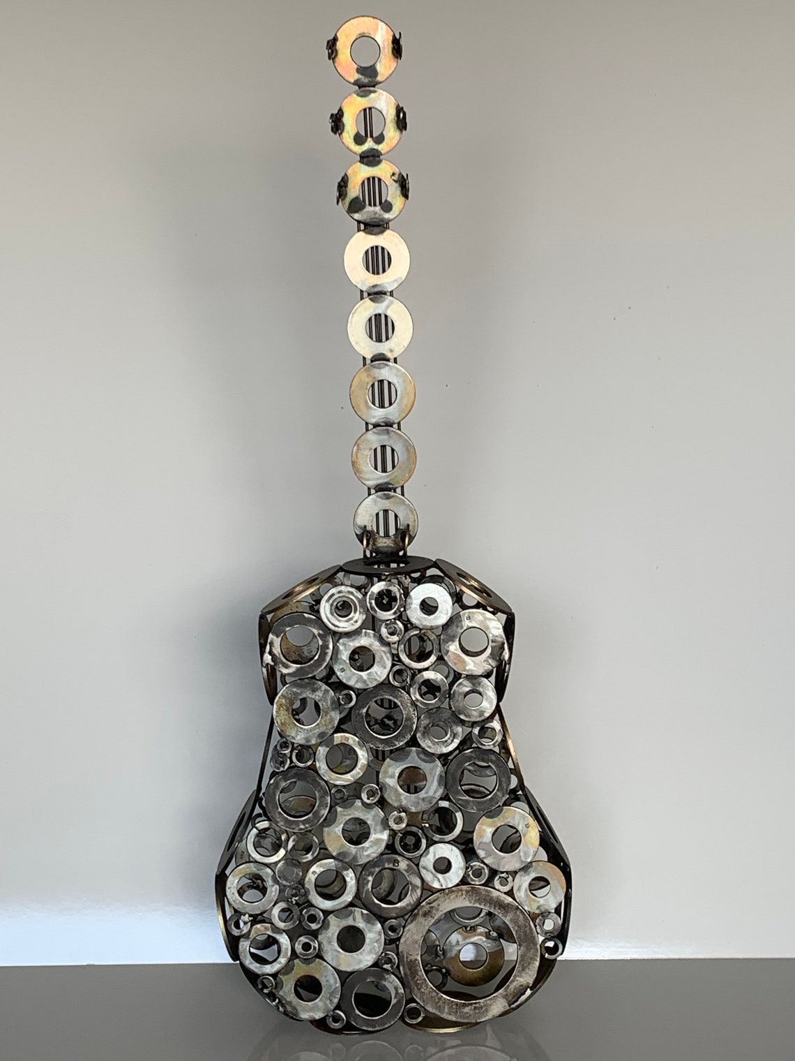 Custom Industrial Metal Guitar - Etsy