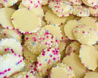 Real Belgian White Chocolate Buttons - Etsy
