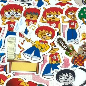 Parappa the Rapper 5, 40 Pcs, Um Jammer Lammy, Stickers, Waterproof ...