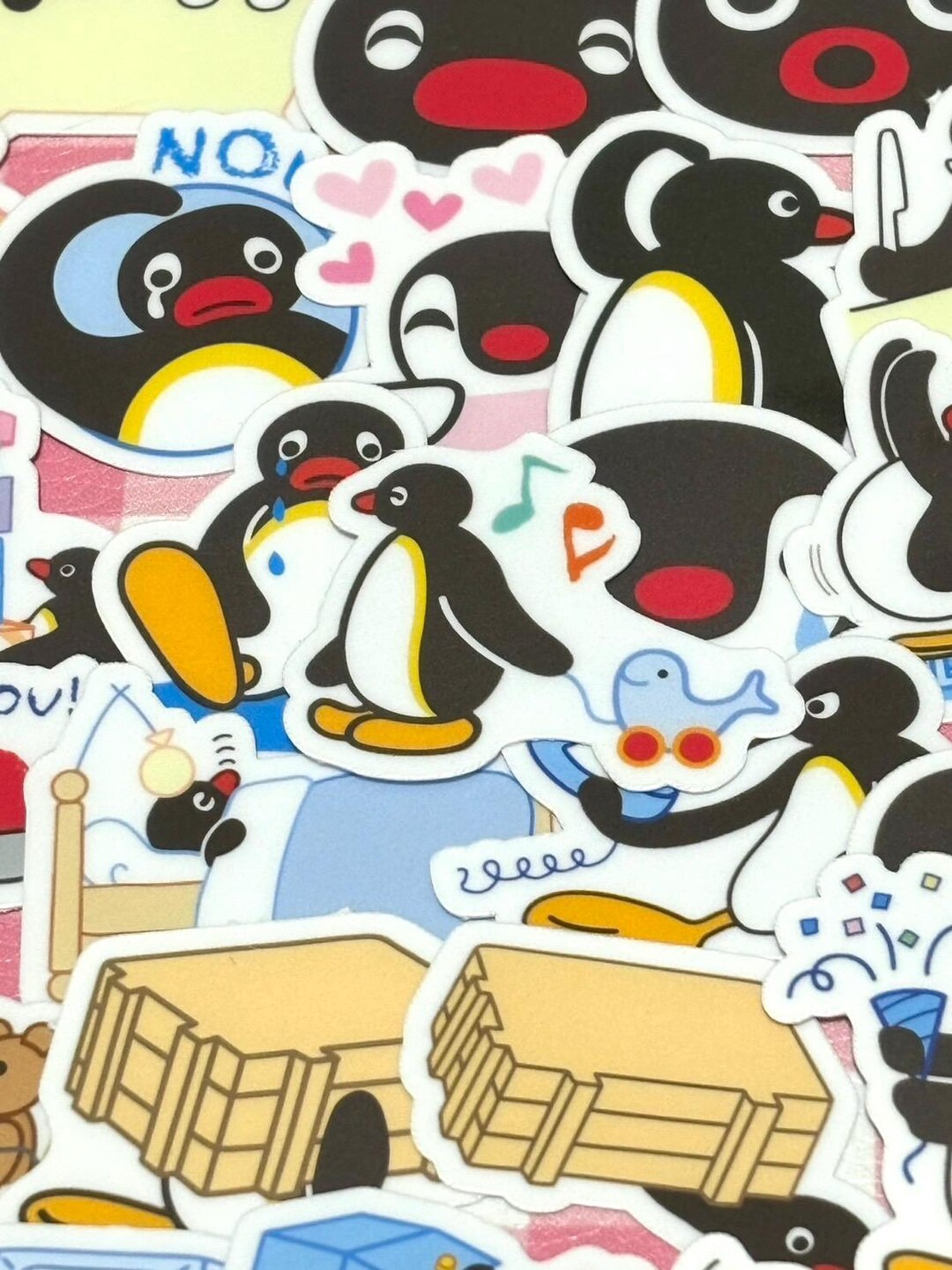 Pingu 1, 40 Pcs, Stickers, Movie, Waterproof, From Japan, Kawaii ...