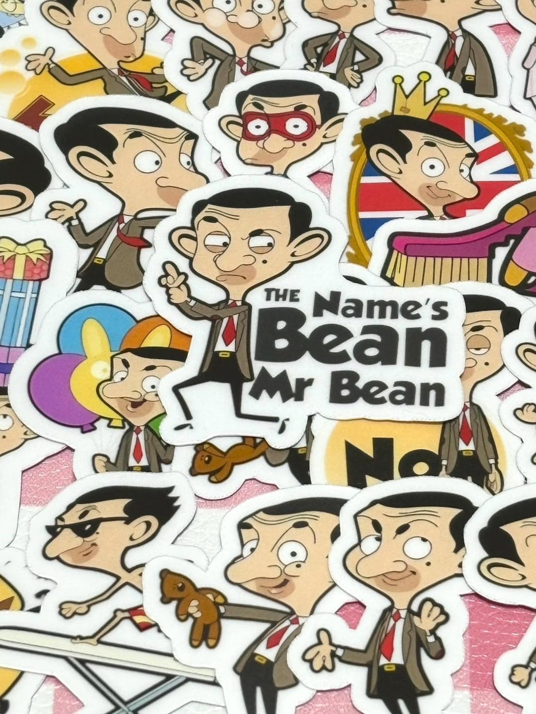 Mr. Bean, 40 Pcs, Stickers, Waterproof, Comedy, From Japan, Kawaii ...
