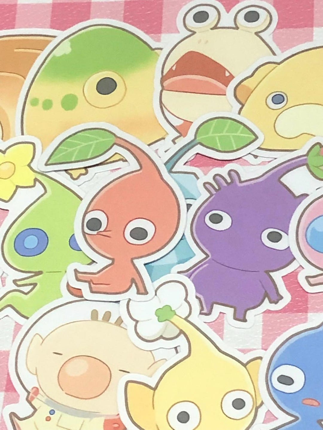 Pikmin, 15 Pcs, Stickers, Game, Waterproof, Japan, Kawaii, Collection ...
