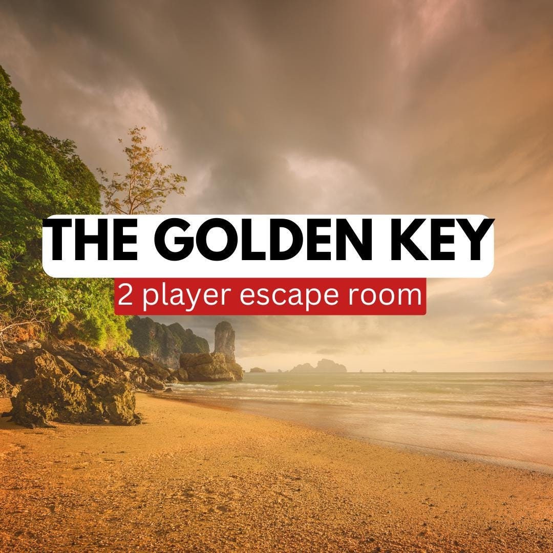 The Golden Key | Escape Room Game for Two (collaborative) | Level 3/5 ...