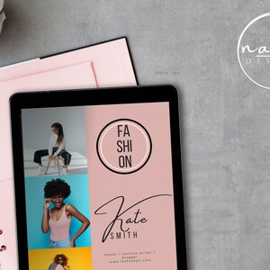 KATE - Media Kit Canva Template, Influencer Media Kit, Press Kit, Pitch ...