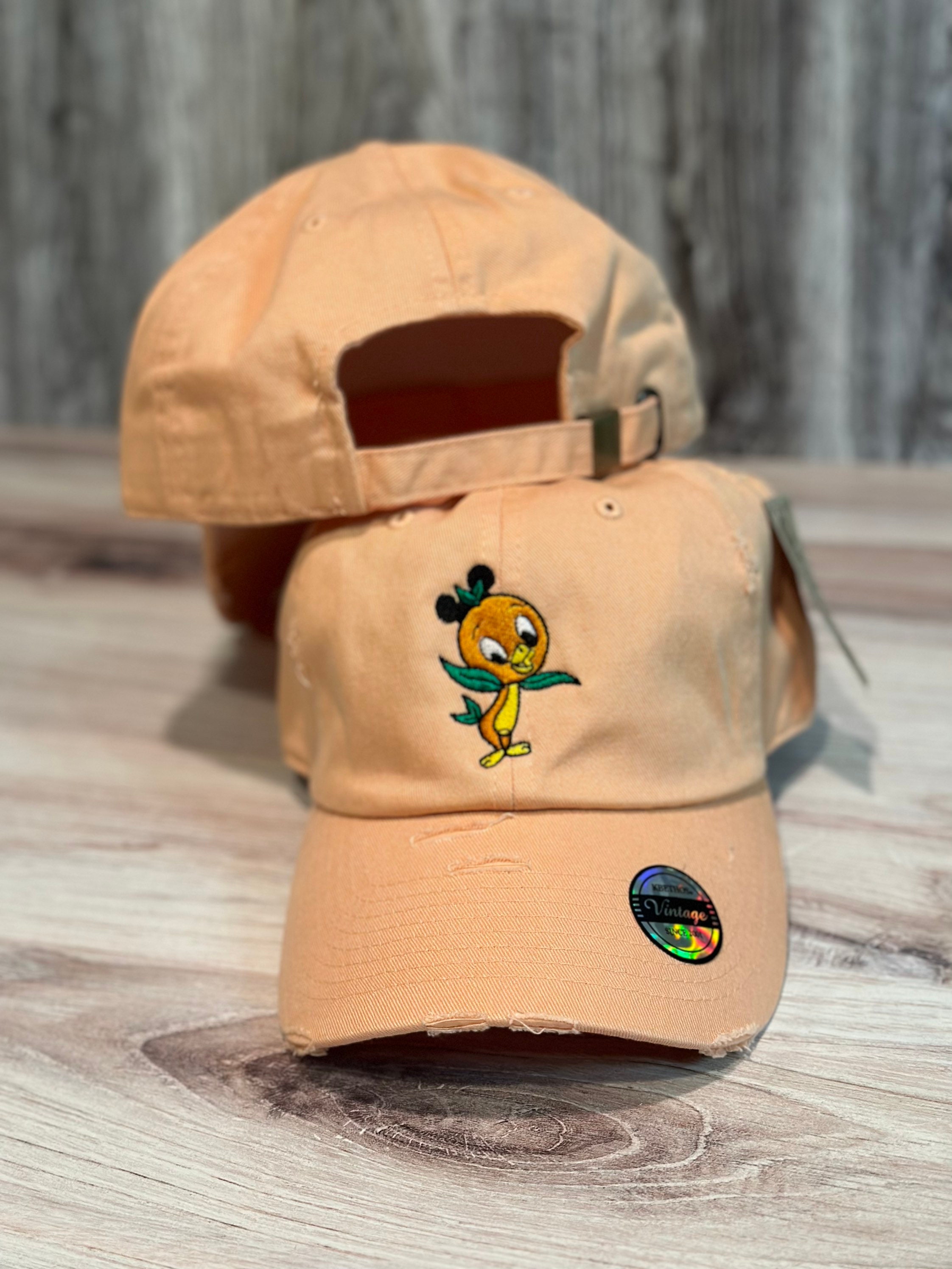 Disney's Orange Bird Inspired Embroidered Peach Hat - Etsy