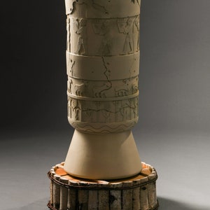 Warka Vase Hand-made Ancient Sumerian Art Uruk Vase 1 of 1 Piece - Etsy