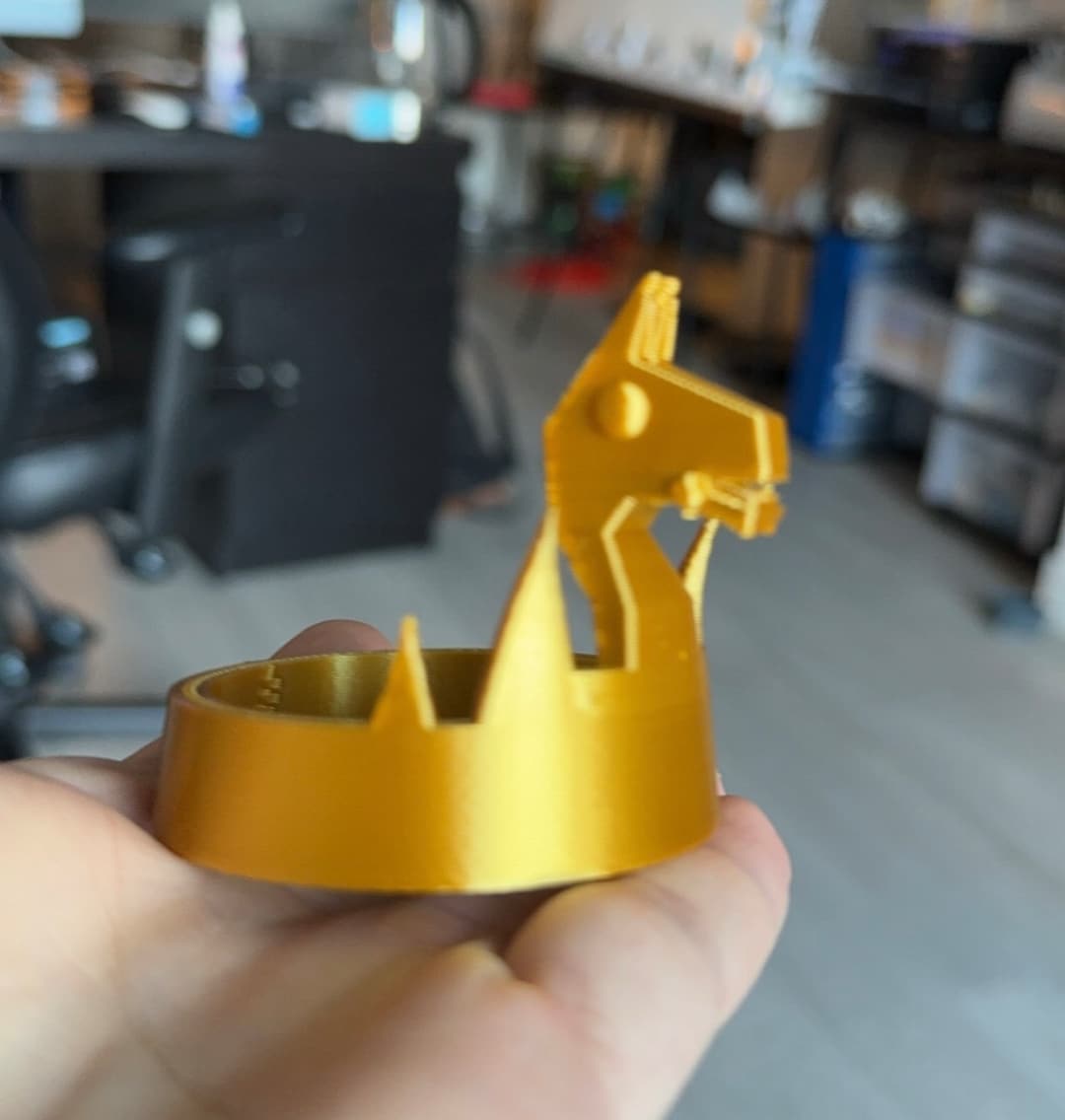 Victory Royale Crown 3D Printed Gamer Crown Victory Trophy Battle Royale Winner Crown Gamer ...