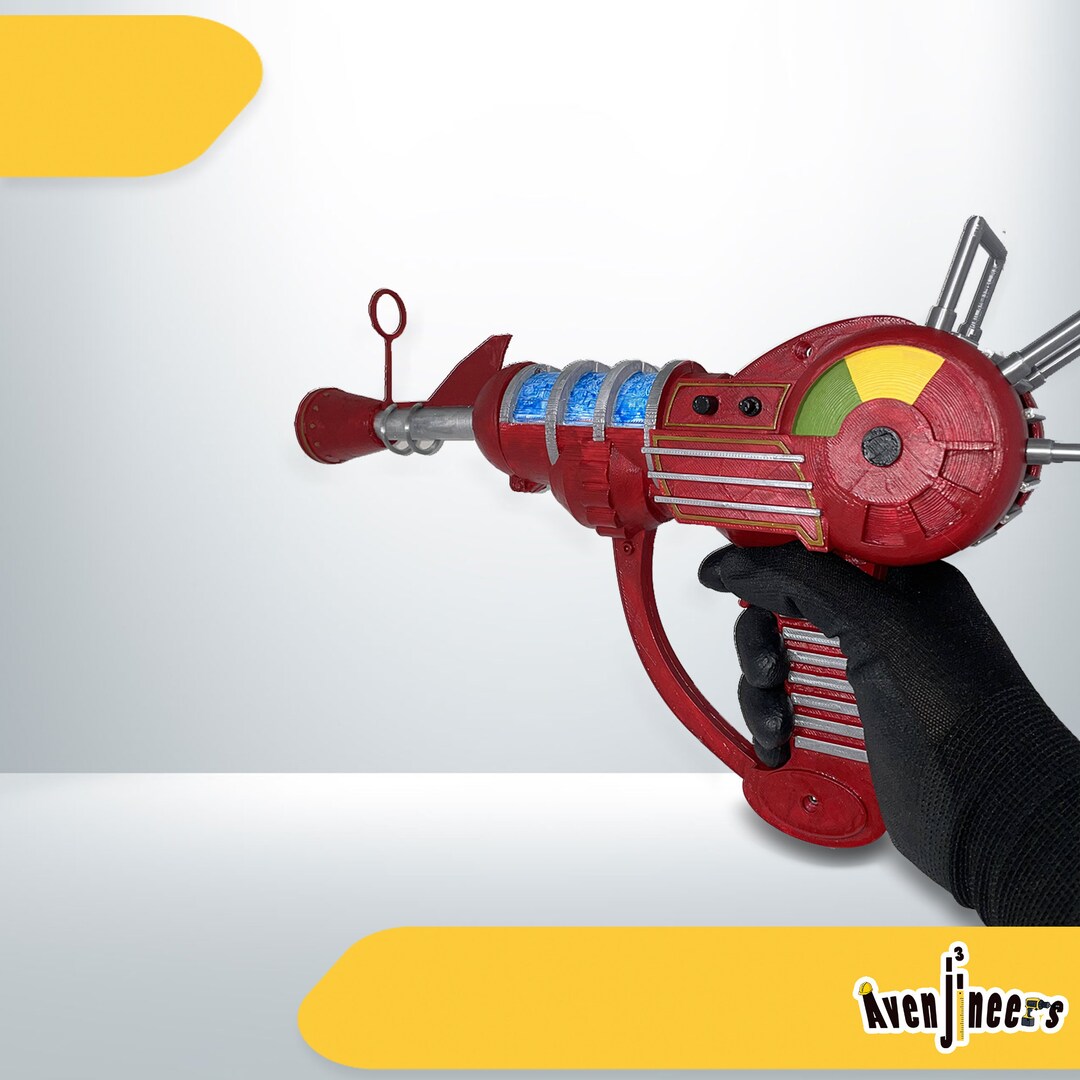 Zombies Ray Gun | 3D Printed Files | High-quality Printing | STL ...
