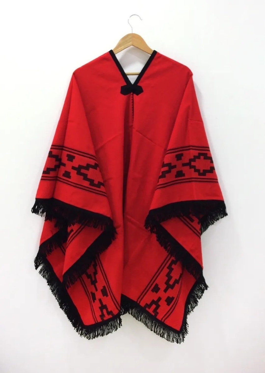 Traditional Argentine PONCHO - Gauchos - Unisex - Men's Poncho - Women ...