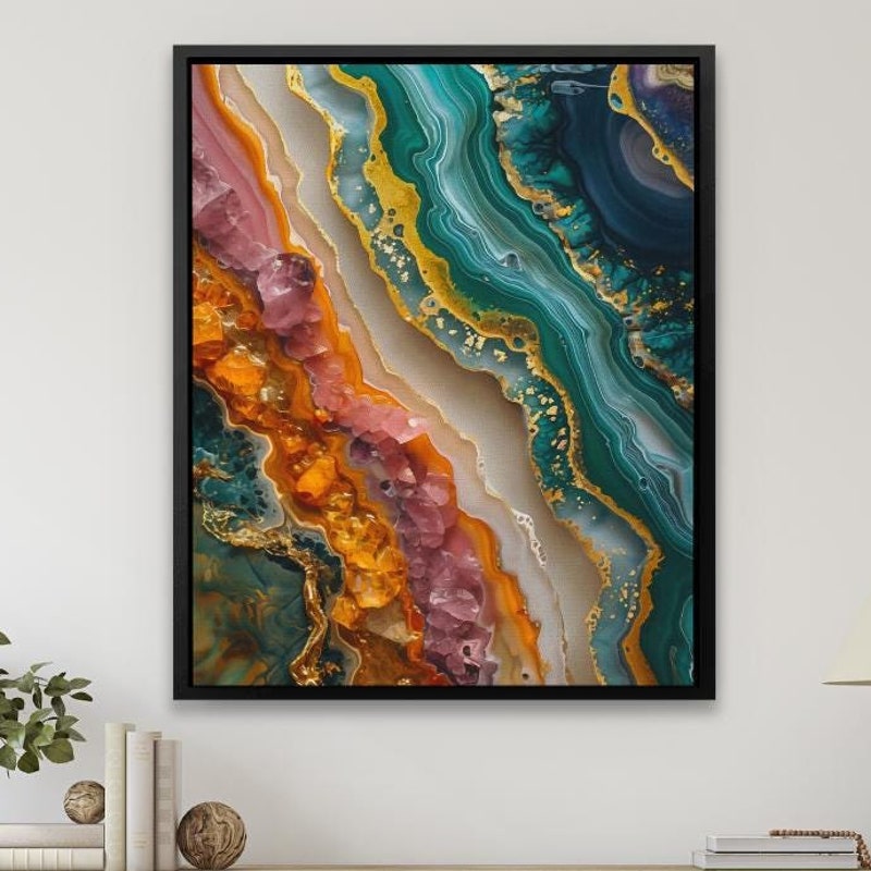 Geode Art - Etsy