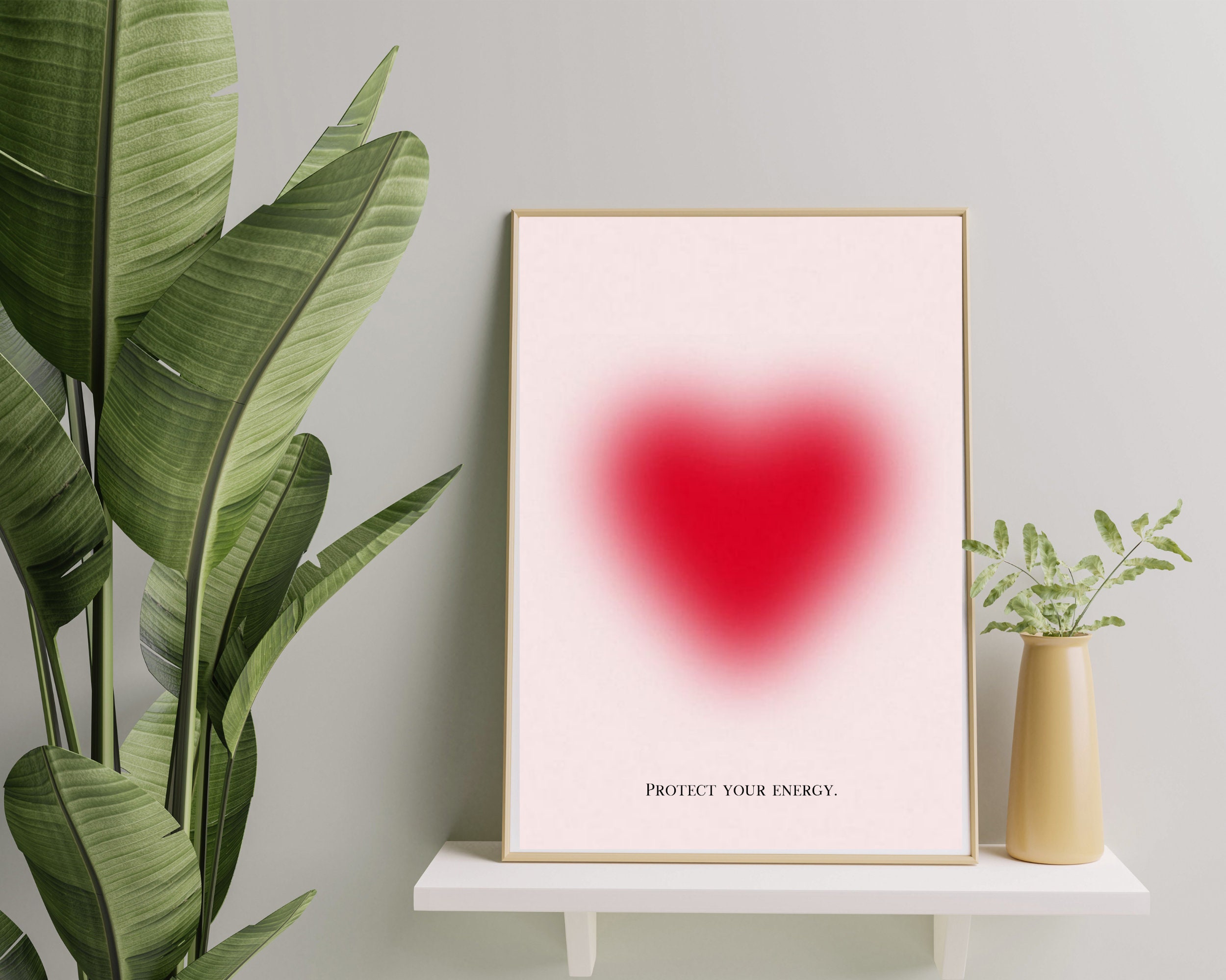 Protect Your Energy Pink Aura Poster Digital Download - Etsy