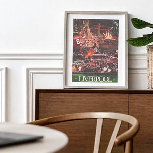 Liverpool FC Poster Digital Download | Premier League Football Soccer ...