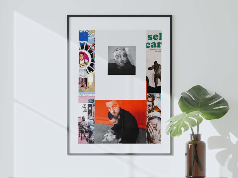 Mac Miller Album Poster, Mac Miller Album Bundle Print Digital Download ...