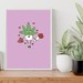 Weed Art Poster, Marijuana Poster Print, Cannabis Art Cartoon, Stoner ...