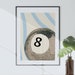 8 Ball Disco Ball Print: Retro Trendy Wall Art (digital Download) - Etsy