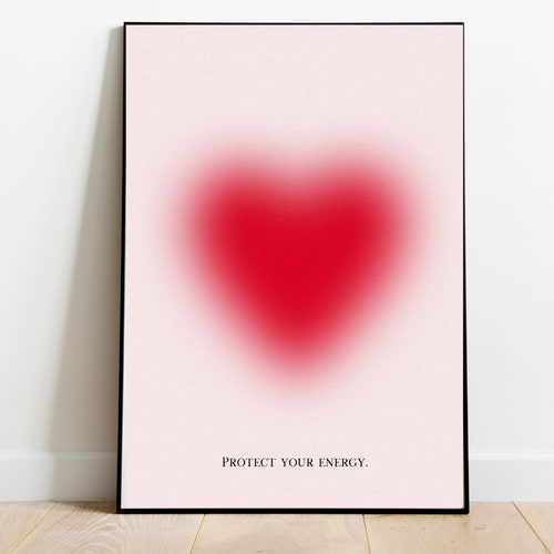 Protect Your Energy Pink Aura Poster Digital Download - Etsy