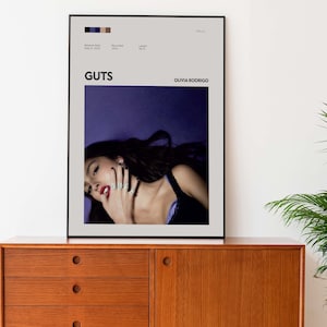 GUTS Olivia Rodrigo Album Art Poster: Home Decor (digital Download) - Etsy