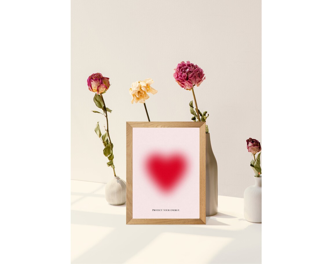 Protect Your Energy Pink Aura Poster Digital Download - Etsy