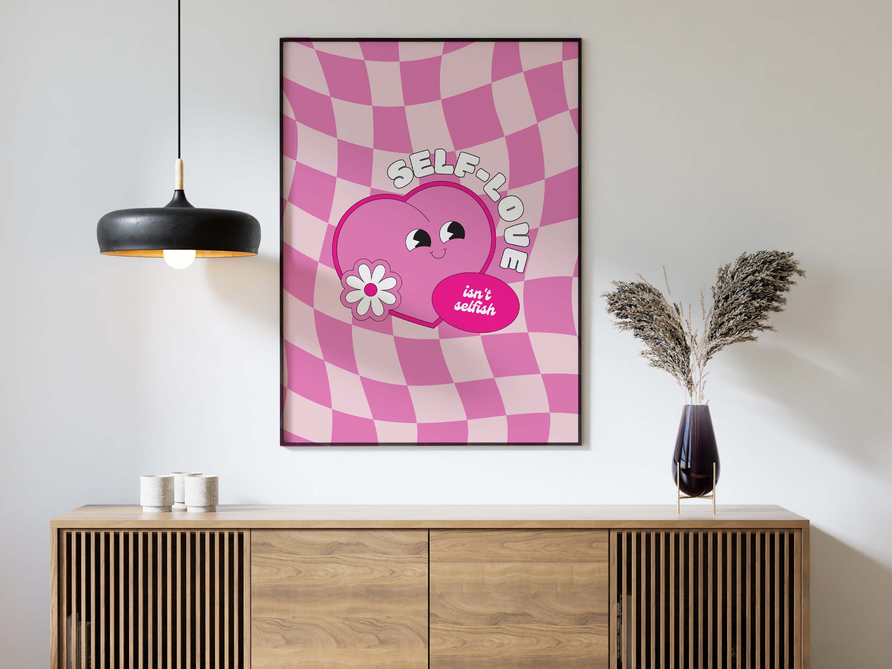 Self Love Isn't Selfish Poster Aesthetic Art Digital Download Print ...