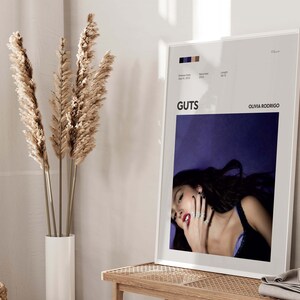GUTS Olivia Rodrigo Album Art Poster: Home Decor (digital Download) - Etsy