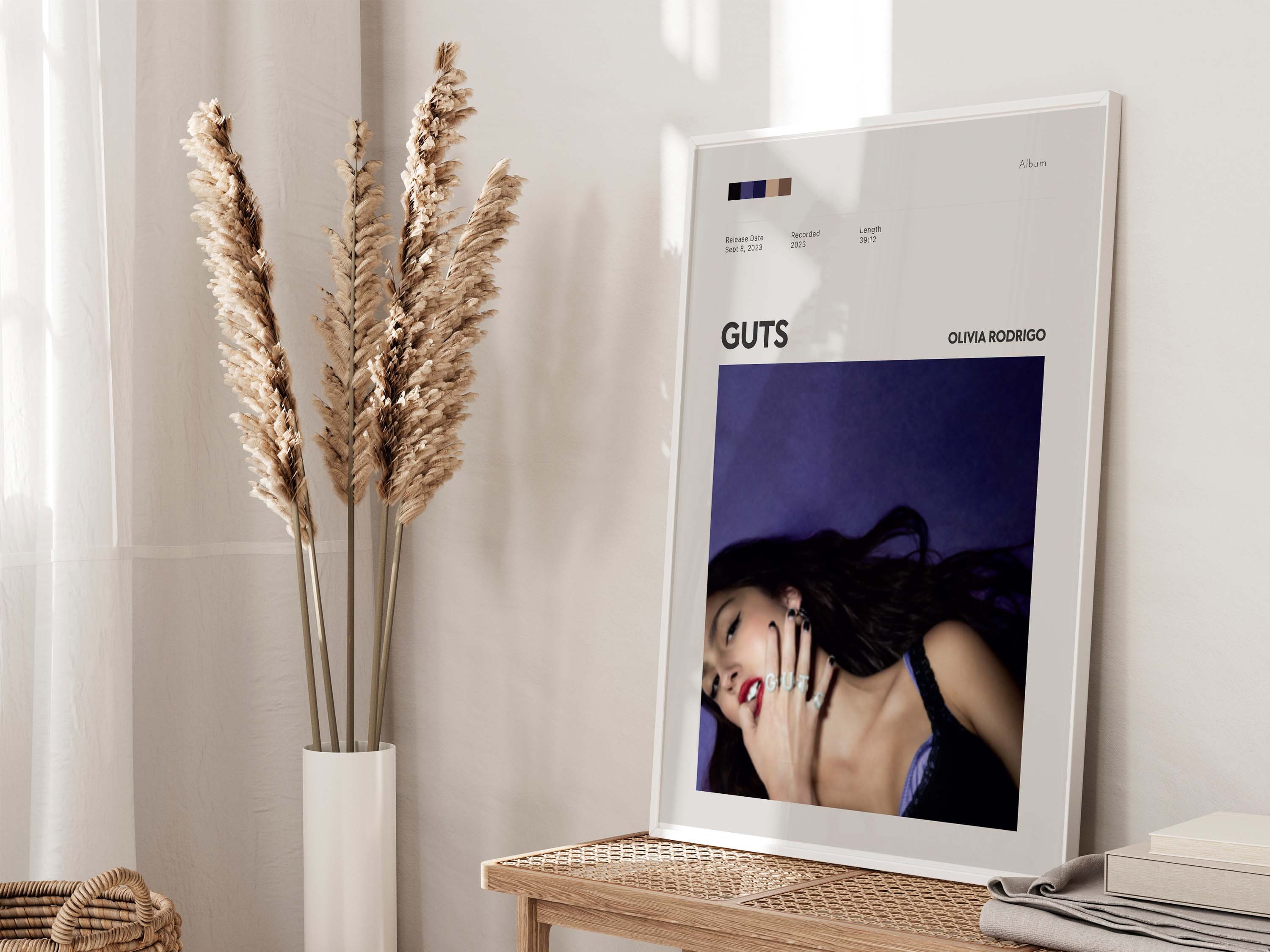 GUTS Olivia Rodrigo Album Art Poster: Home Decor (digital Download) - Etsy