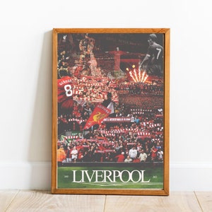 Liverpool FC Poster Digital Download | Premier League Football Soccer ...