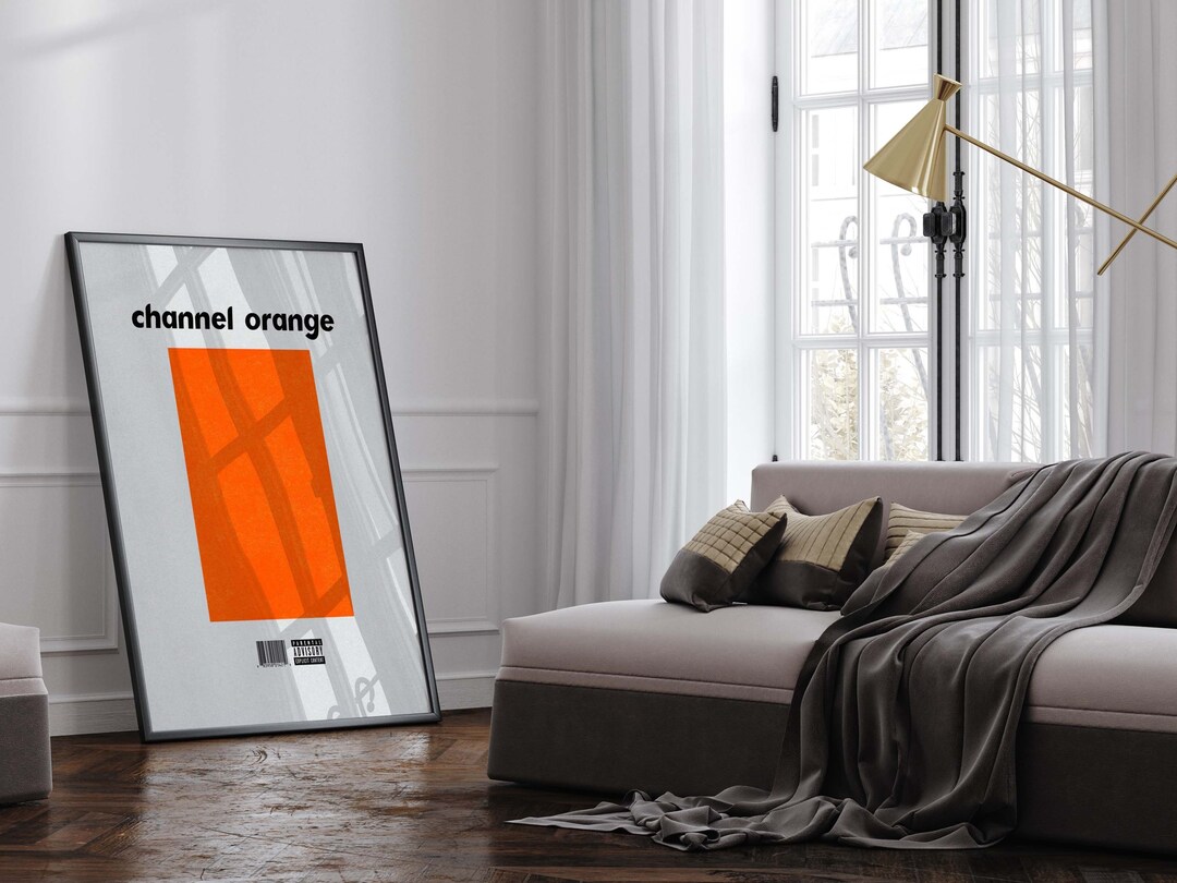 Frank Ocean Channel Album Art Poster - Minimalist Print (digital ...