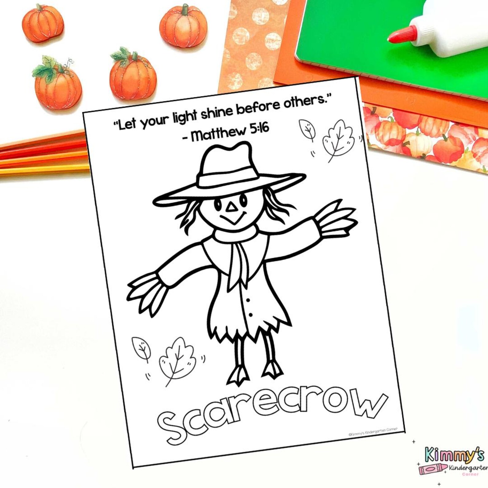 Christian Fall Coloring Pages: Autumn Thanksgiving Bible Verses ...