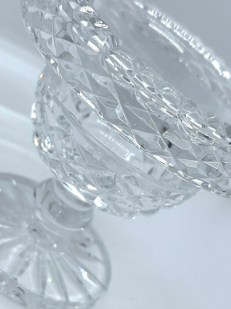 Waterford Crystal Scroll Edged Relish Dish Sugar Cube Caviar Wedding ...