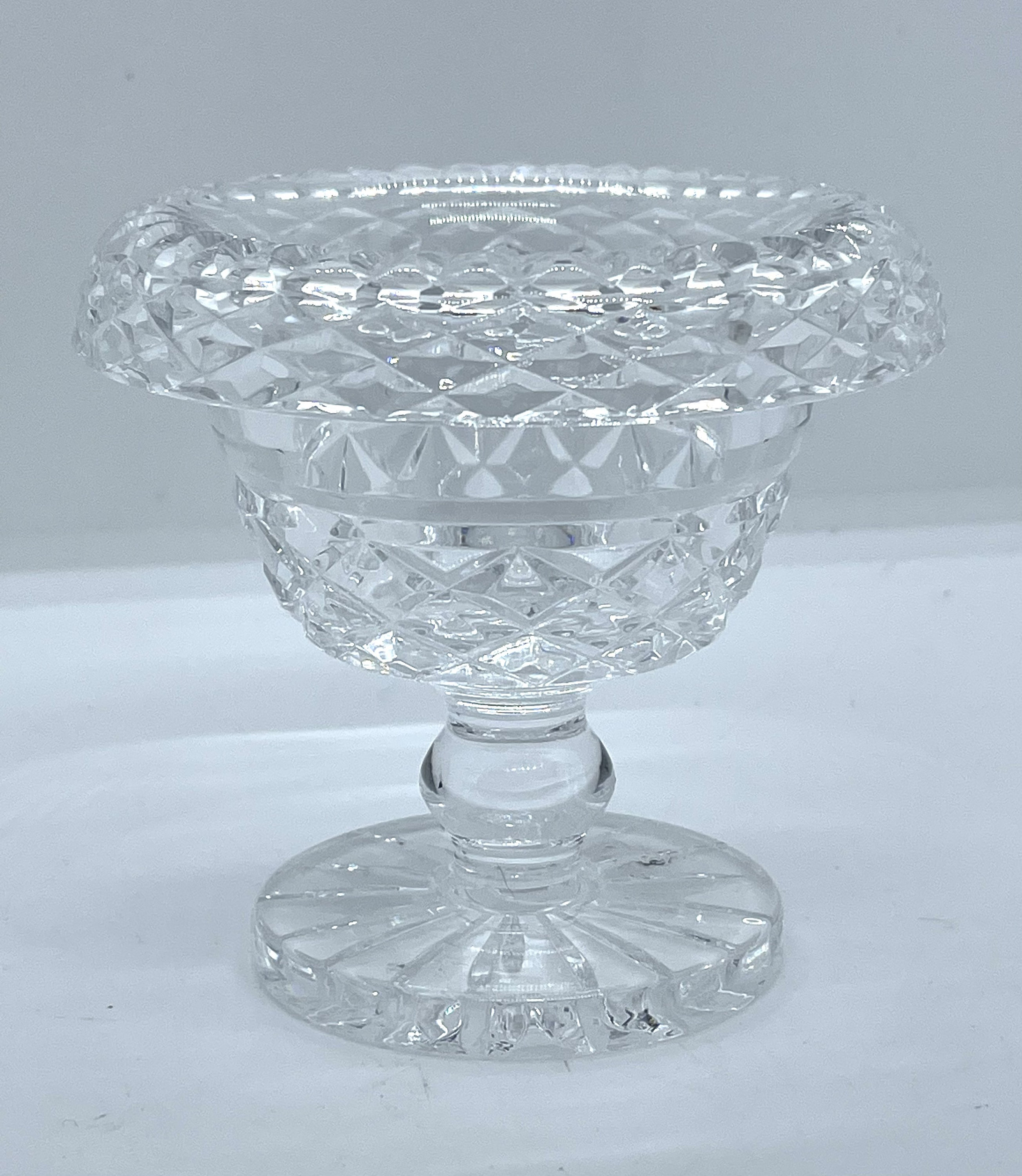 Waterford Crystal Scroll Edged Relish Dish Sugar Cube Caviar Wedding ...
