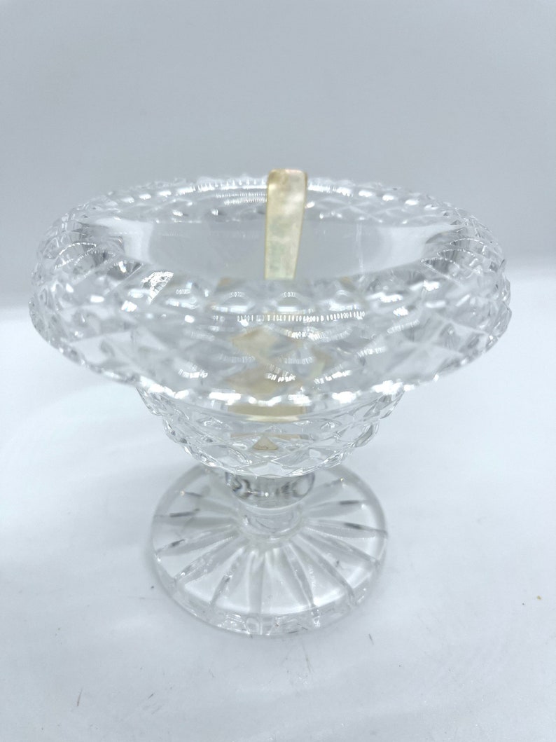 Waterford Crystal Scroll Edged Relish Dish Sugar Cube Caviar Wedding ...