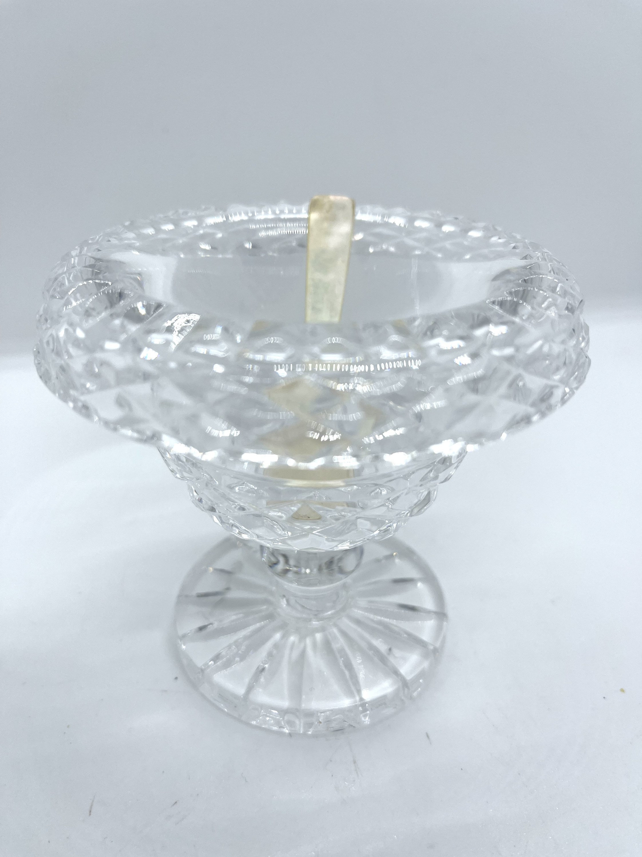 Waterford Crystal Scroll Edged Relish Dish Sugar Cube Caviar Wedding ...