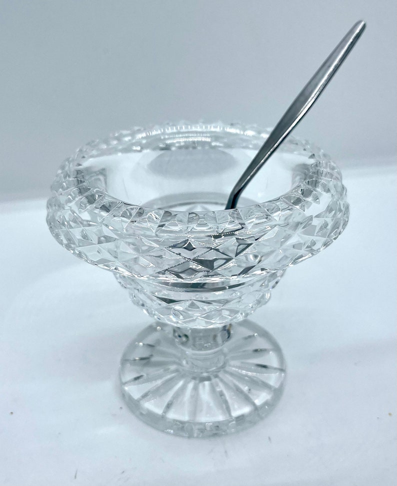 Waterford Crystal Scroll Edged Relish Dish Sugar Cube Caviar Wedding ...
