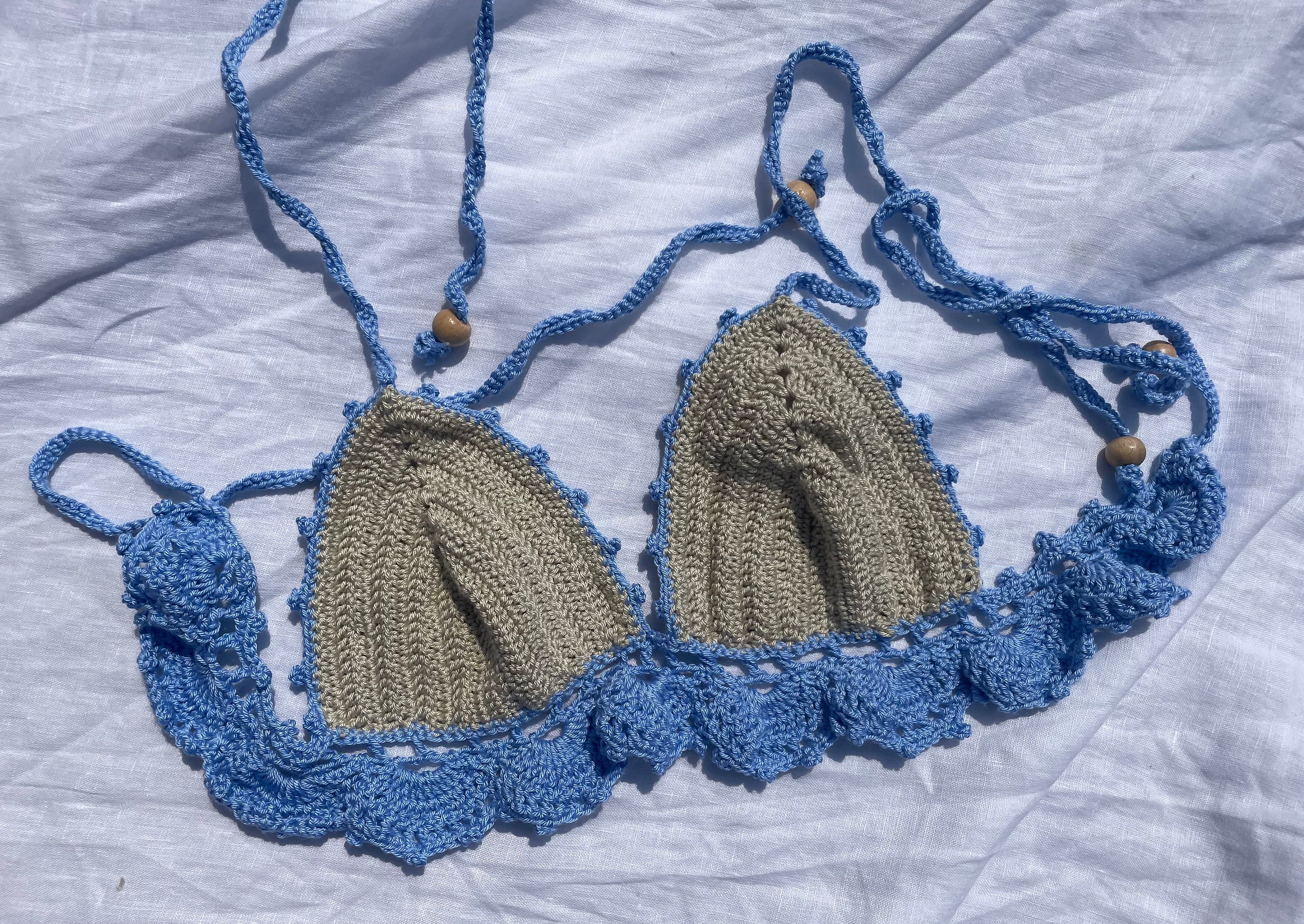 Crochet Swimsuit, Crochet Bathingsuit, Bohemian Bikini, Crochet ...