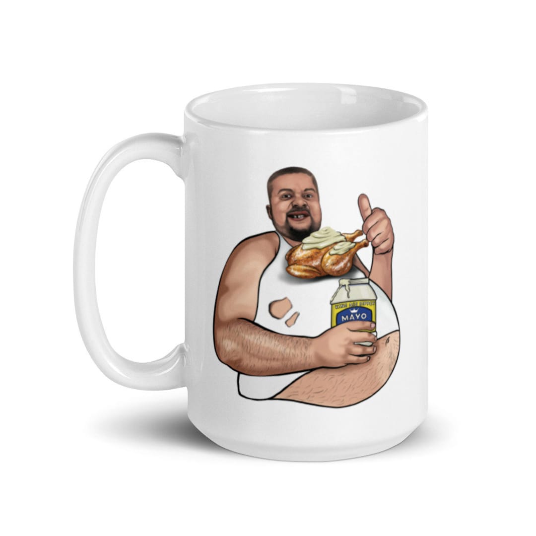King Ass Ripper Rotiserrie Chicken and Mayonnaise Feast Funny Coffee ...