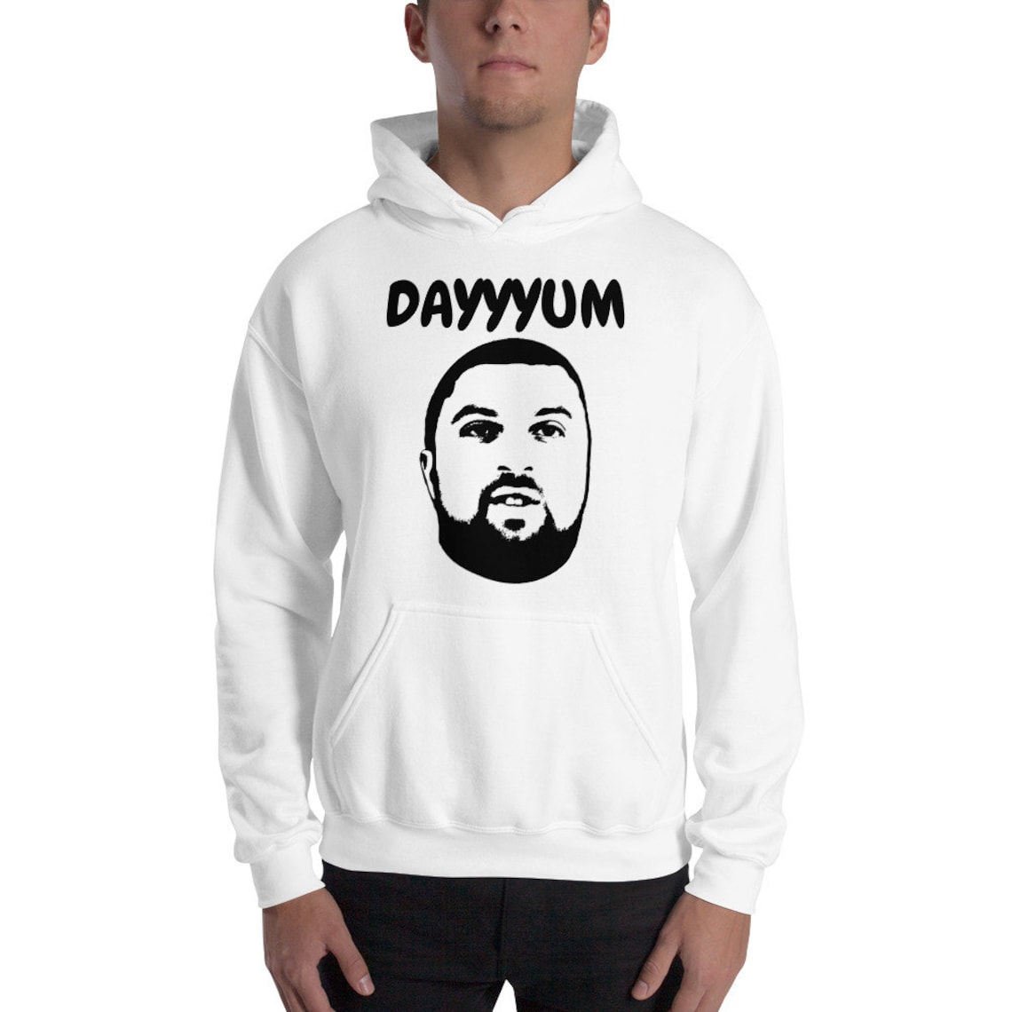 INTERNET CULT CELEBRITY King Ass Ripper "dayyyum" Funny Quote Hoodie ...