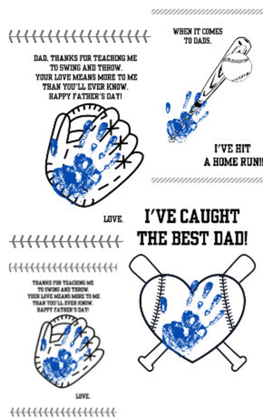 Father's Day Craft Pack Instant Download - Etsy