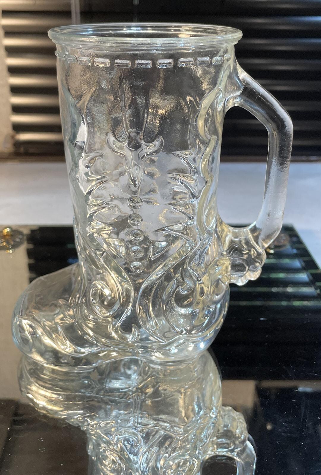 Vintage Cowboy Boot Root Beer Mug Libbey of Canada Collectibles ...