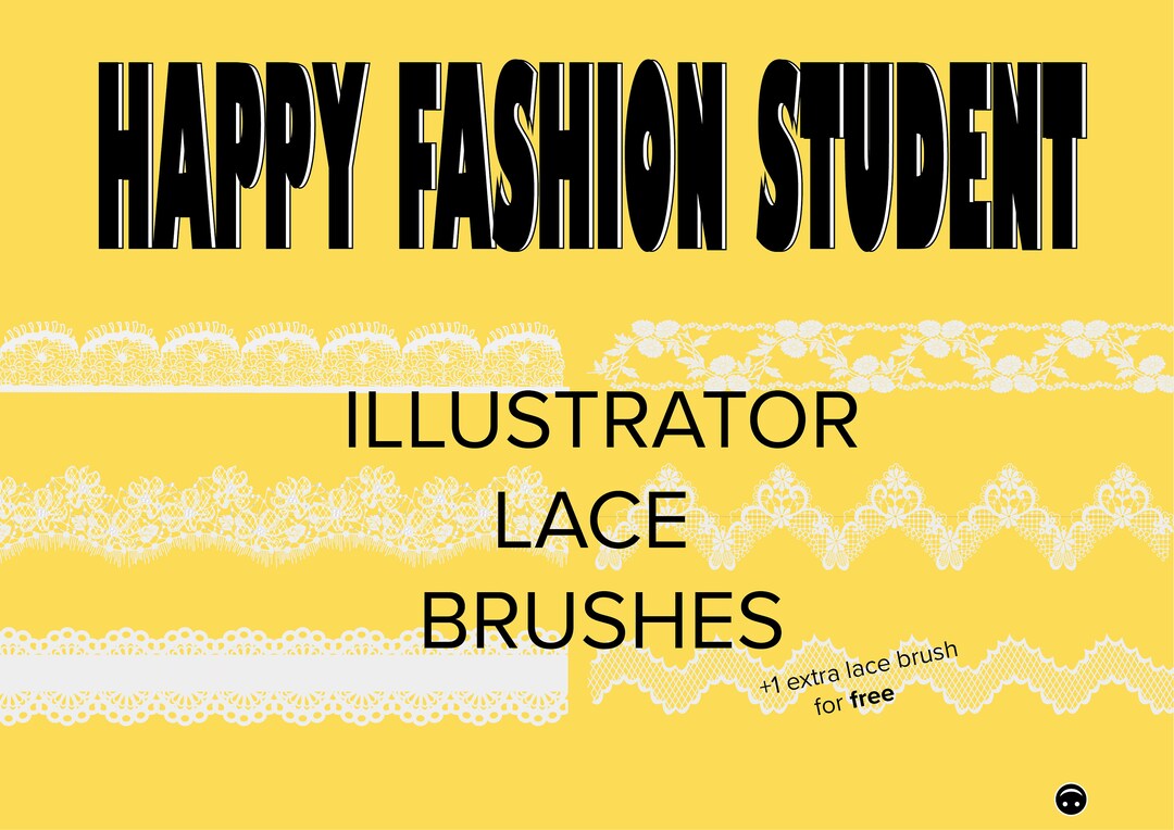 6 Lace Brushes for Illustrator + 1 Extra for Free :) - Etsy