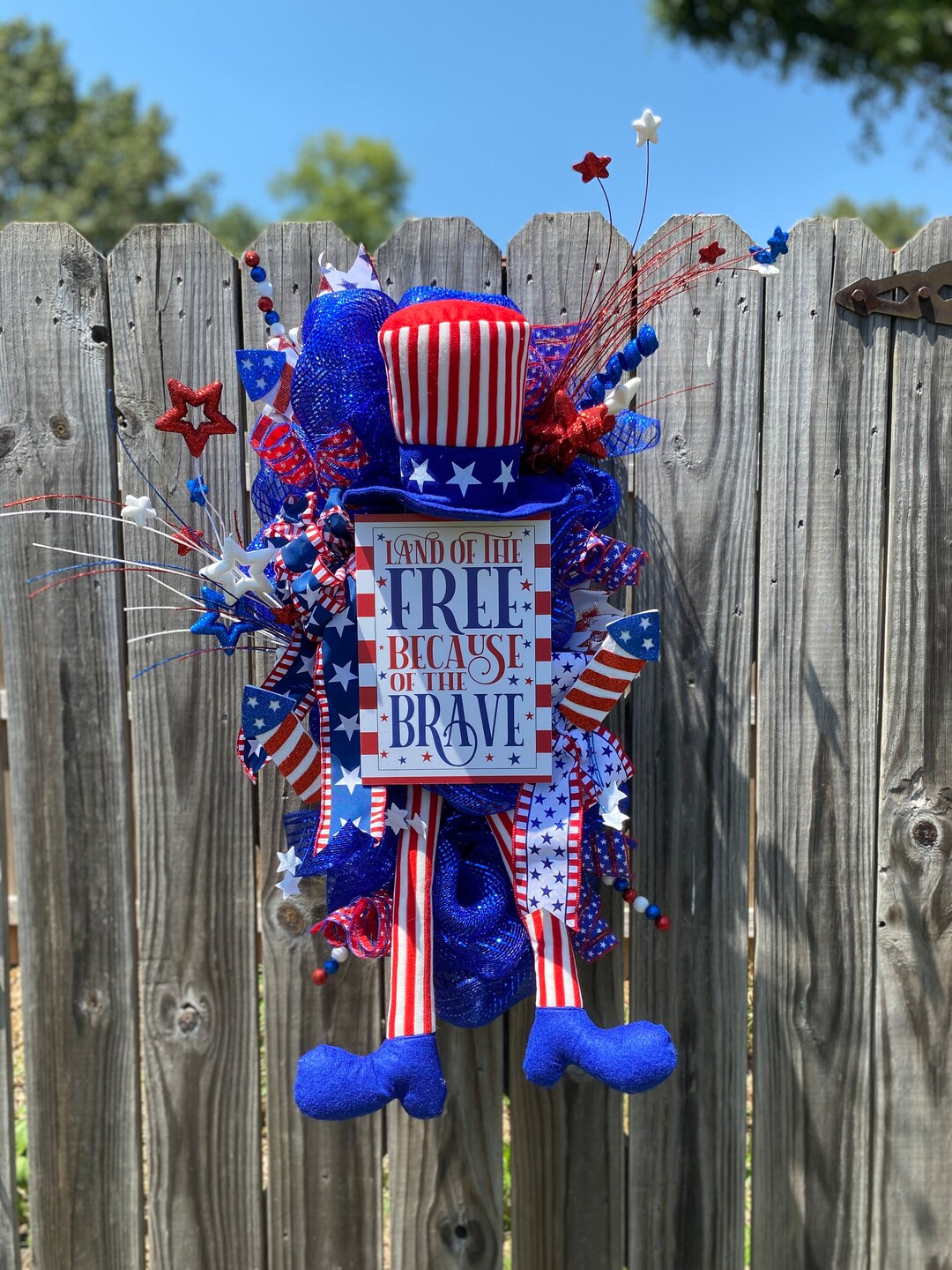 Patriotic Uncle Sam - Etsy