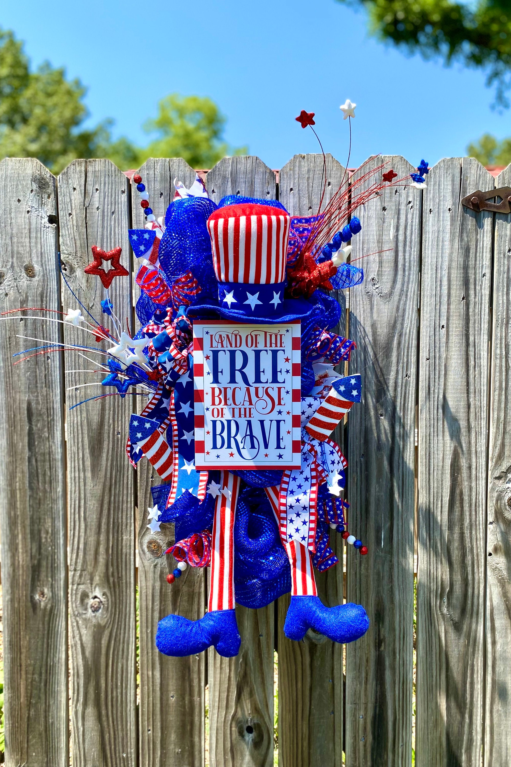 Patriotic Uncle Sam - Etsy