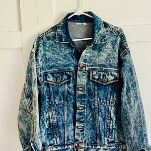 Vintage Acid Wash Southwestern Aztec Jean Jacket - Etsy