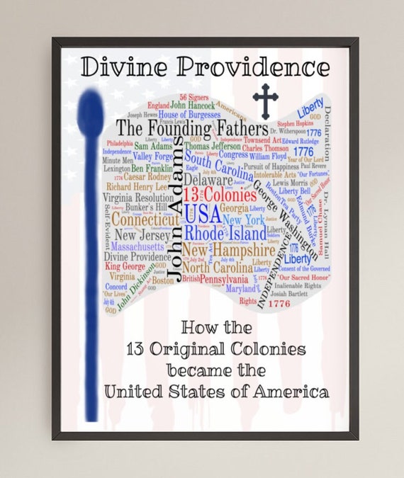 Digital Download Poster How the 13 Original Colonies Became | Etsy
