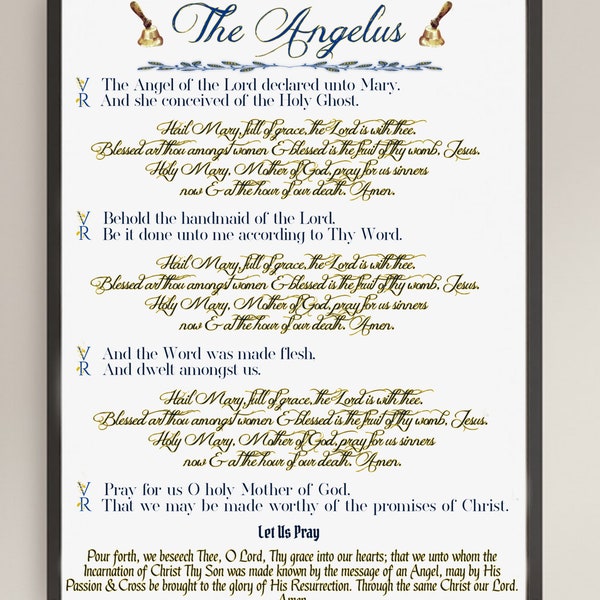 The Angelus Print - Etsy
