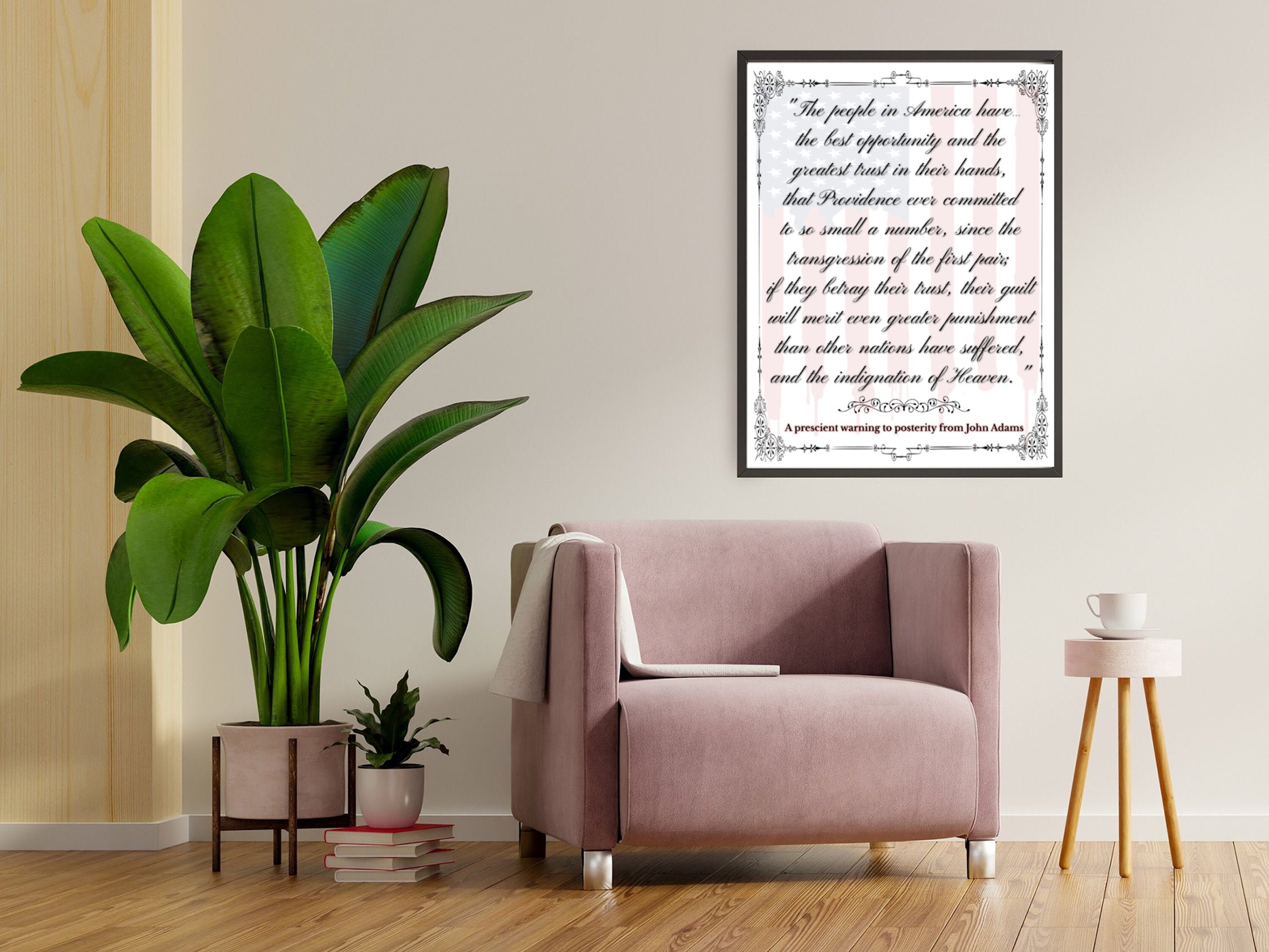 Patriotic Founding Father Digital Poster for Download | God Blessed ...