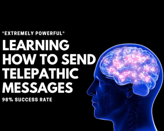 Learning How to Send Telepathic Messages - Etsy