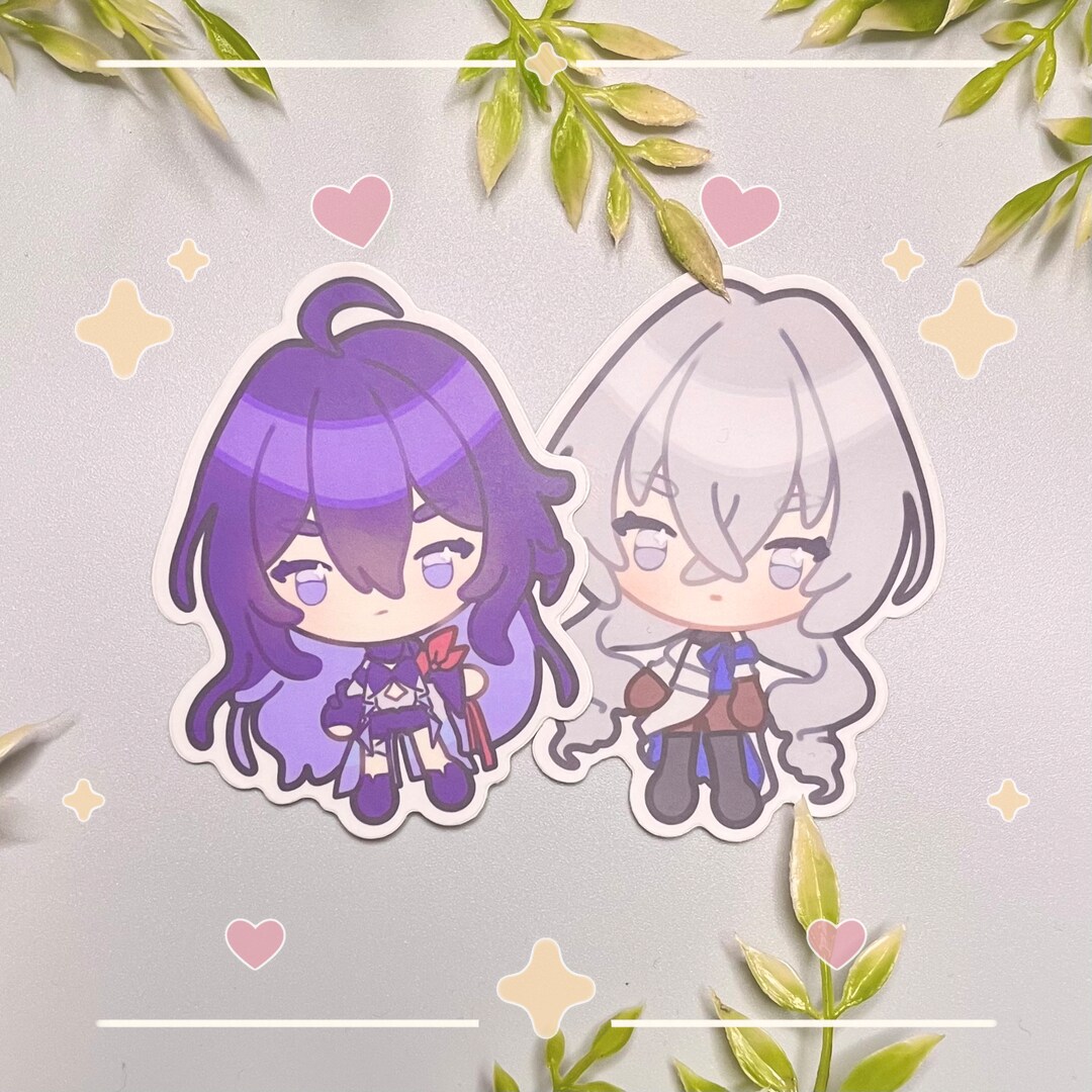 Bronya and Seele Vinyl Sticker Pack - Etsy