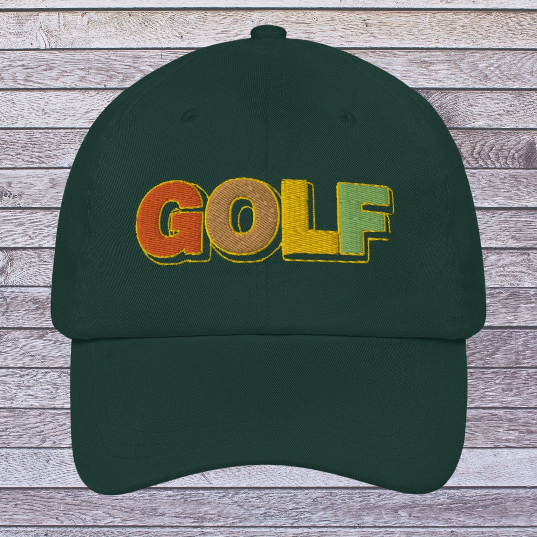 Golf Embroidery Hat - Funny Golf Hat, Golfing Hat, Retirement Gift ...