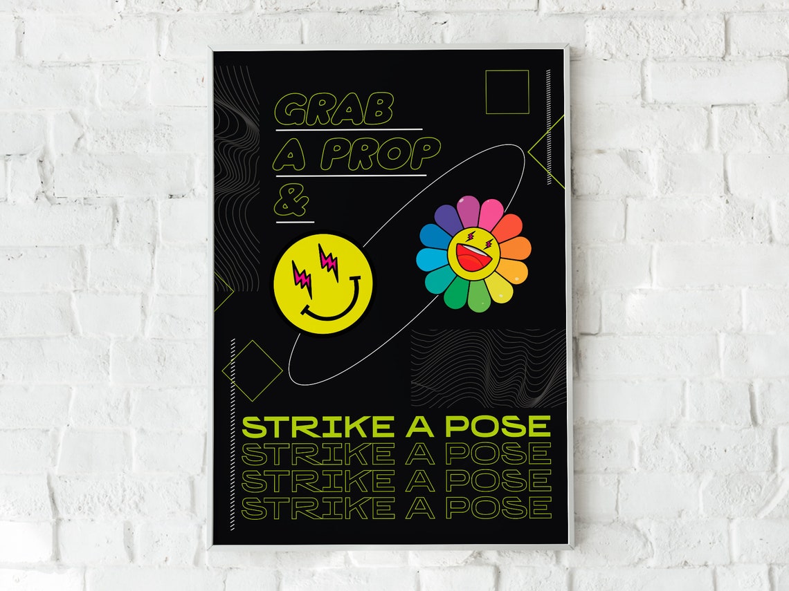 REGGAETON Photo Booth Props, INSTANT DOWNLOAD, Printable Fun Photo ...